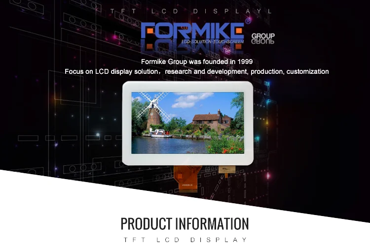 Tft Colorful Display Lcd 7 Inch 800x480 Capacitive Touch Screen - Buy 7 ...