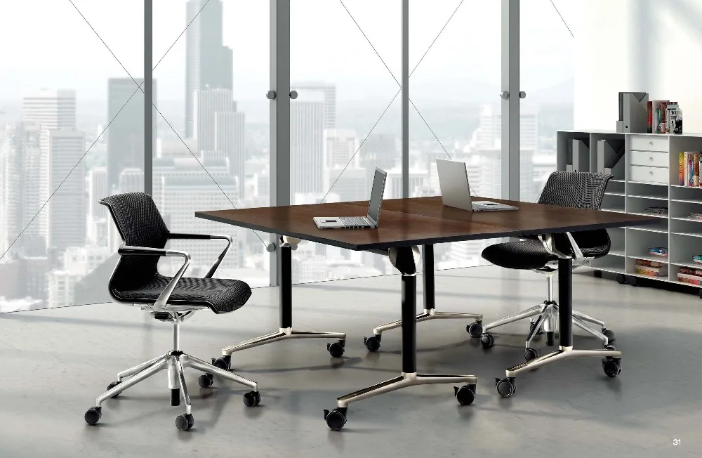 Quality Modern Multifunctional Simple Folding Movable Conference Table ...