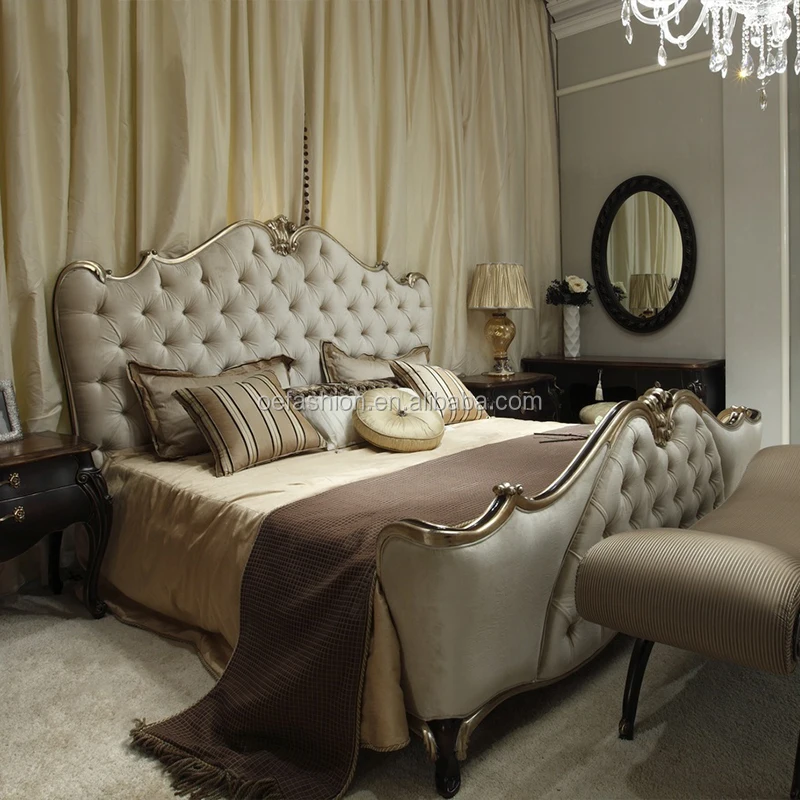 OE-FASHION New Classic High Back Bed Designs - Luxury & Comfort