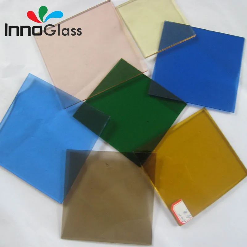 Colored Heat Reflective Float Glass Reflective Glass For Building - Buy ...