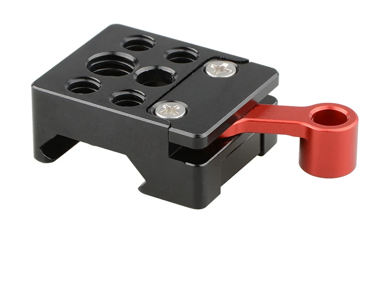 CAMVATE QR NATO Cold Shoe Rail Clamp for Small Camera/monitor