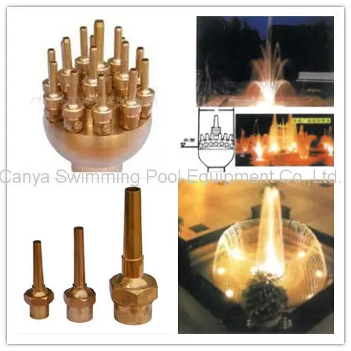 Musical Graphical Rotating Water Jet Fountain Nozzles Fountain Nozzles ...