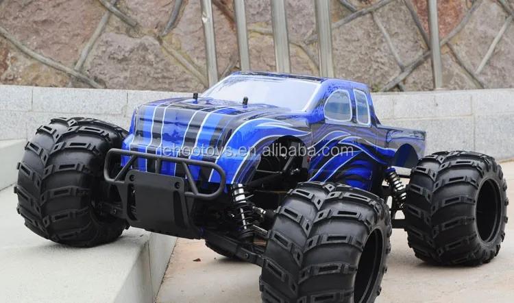 Hsp 94050 2.4g 1/5 Scale 4wd Rc Gas Monster Truck 26cc Engine Off Road ...