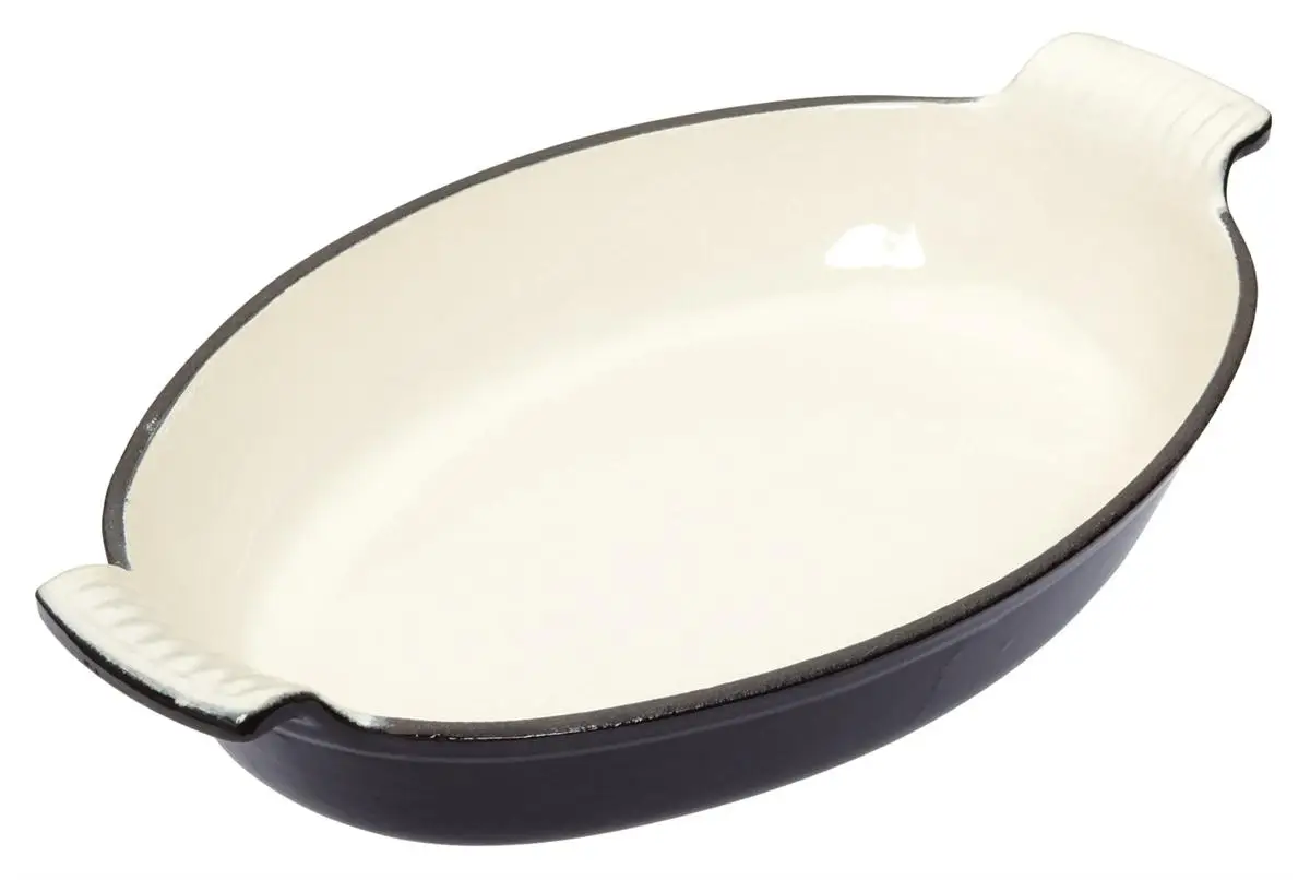 Enameled Shallow Cast Iron Fish Shaped Baking Pan - Buy Fish Shaped ...