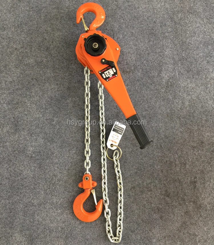 Manufacturer Lever Hoist 1.5t1.5m - Buy 1.5 Ton Lever Hoist,Pull Lift ...