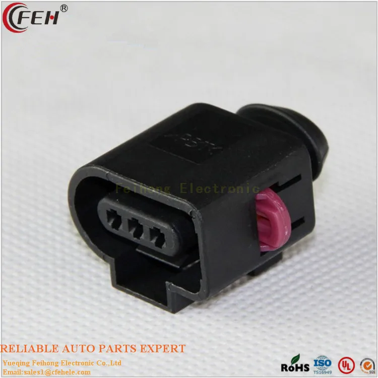 Speed And Radar Sensor Connector For Vw 3 Pin Pbt Housing Dj7032a-1.5 ...