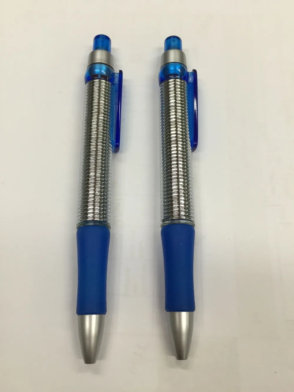 2016 Metal Material Spring Ballpoint Pen Flexional Pens Folding Pen ...