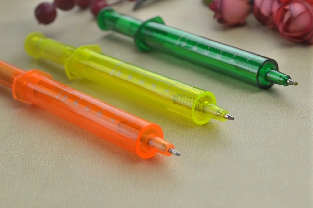 Cheap Syringe Pen for Promotion Novelty Injection Pens Canetas Seringa ...
