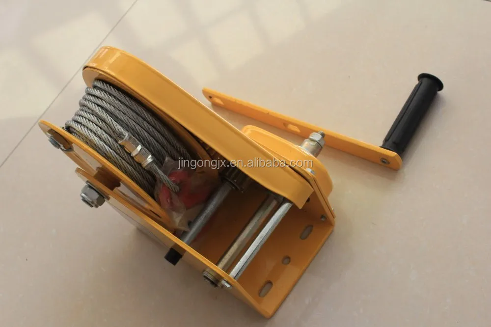Small Manual Hand Winch With Wire Rope,Mini Hand Winch,Hand Anchor ...