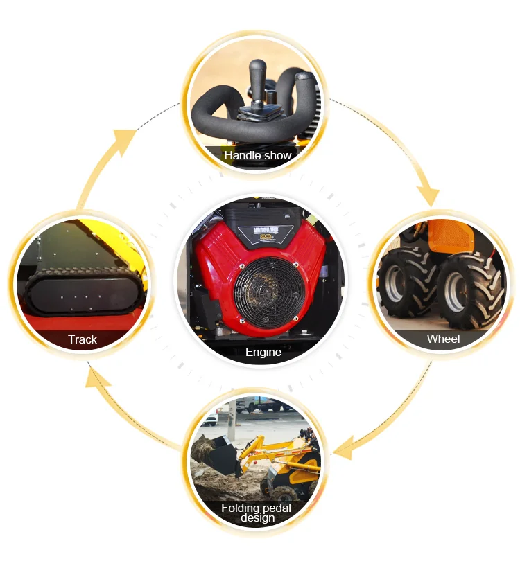 Mini Dumper Skip Loader - High Efficiency & Versatility