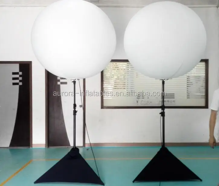 Inflatable Tripod Stand Light Balloon For Decoration Large Advertising ...
