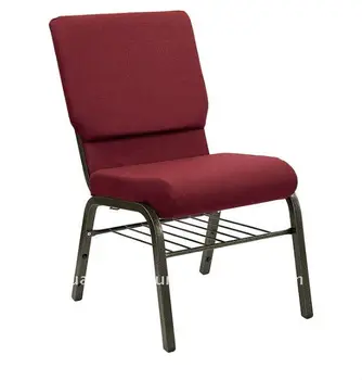 Red Color Church Chair - Buy Padded Church Chairs,Meeting Chair,Metal ...