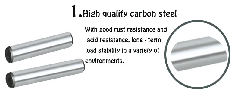 China Supplier 10mm 11mm Stainless Steel Threaded Stepped Dowel Pin ...