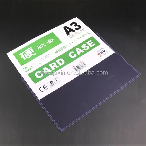 Gemaakt in china jx-803 opbergproducten a3 pvc plastic, papier houder ...