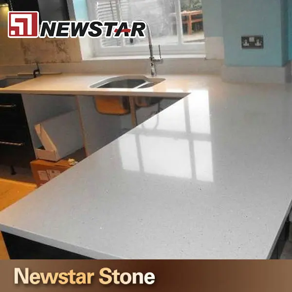 Made In China Polished White Sand Quartz Stone Countertops,Quartz ...