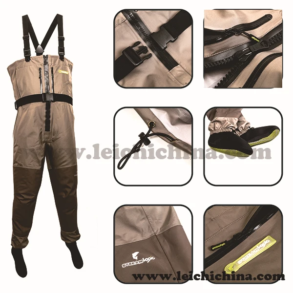 Waterproof Breathable Fishing Chest Waders - Buy Waders,Chest Waders ...