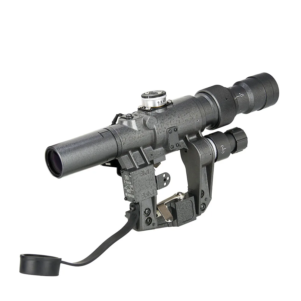 Svd 3-9x24 Tactical Military Rifle Scope For Hunting Airsoft Rifle ...