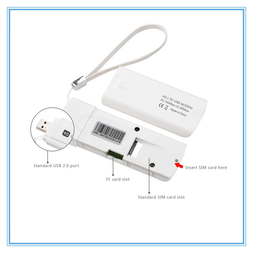 4g Mobile Broadband Lte Usb Dongle Similar To Modem - Buy 4g Usb Dongle ...