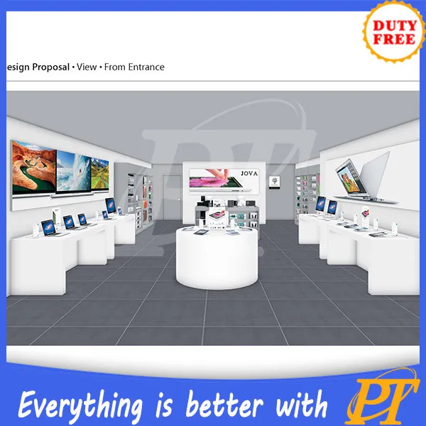 Boutique De Conception D'ordinateur/ordinateur Magasin Comptoir ...