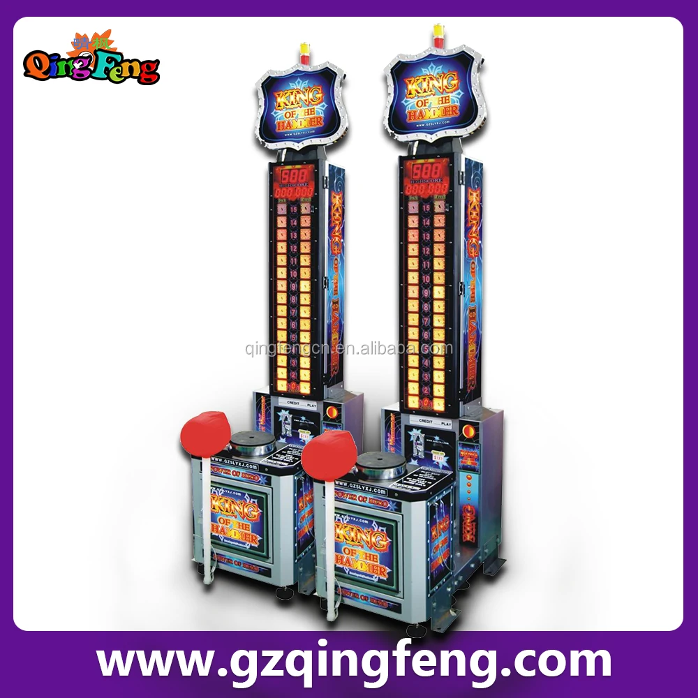 Qingfeng kids arcade ticket hit hammer game machine| Alibaba.com