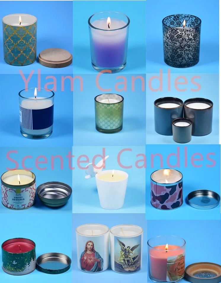 Customized LED Gel Candles for Home Decoration - Fragrant