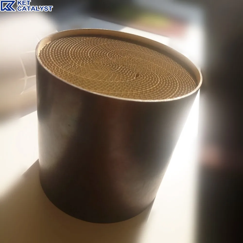 Ket Honeycomb Ceramic 3 Way Substrate Catalyst 400cell Exhaust ...