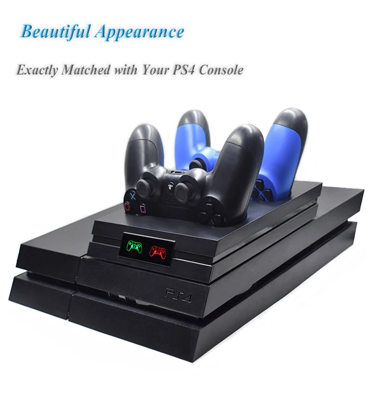 PS4 Controller Wireless Joystick Charger - Dual Dock