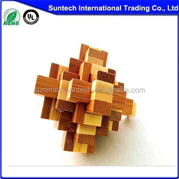 3d Iq Brain Adults Wooden Intelligence Puzzle Toys,Wooden Puzzle For ...