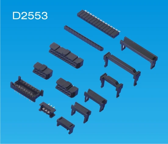 2.54mm Pitch He10 Connector For Flat Cable Assembly Connector - Buy ...