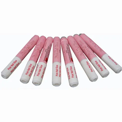 Clear And Pink Color Nail Glue - Buy Nail Glue,Waterproof Nail Glue ...