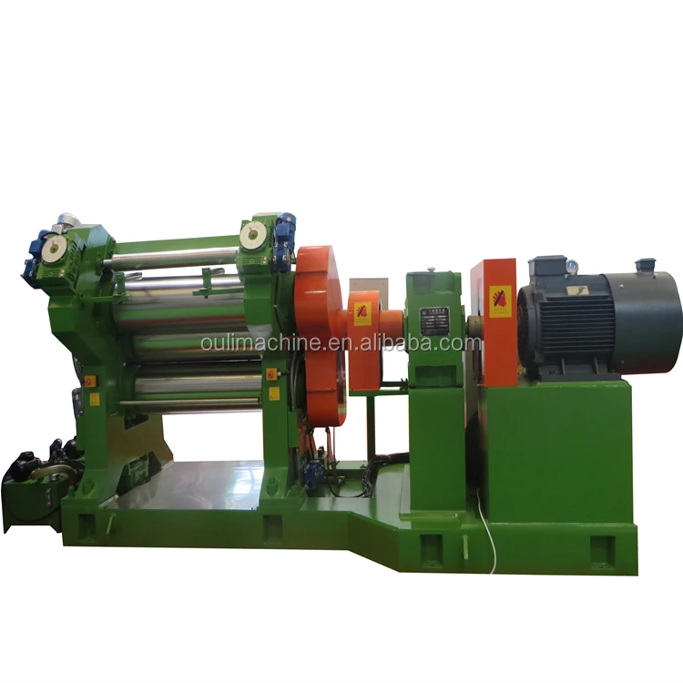 Rubber Sheet Calendering Mill Cord-rubberizing Machine 2 Roll 3 Roll 4 ...