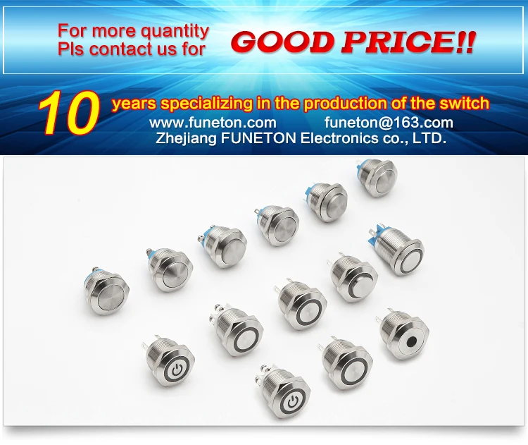 Stainless Steel 220 Volt Push Button Switch,Brass Doorbell Push Button ...