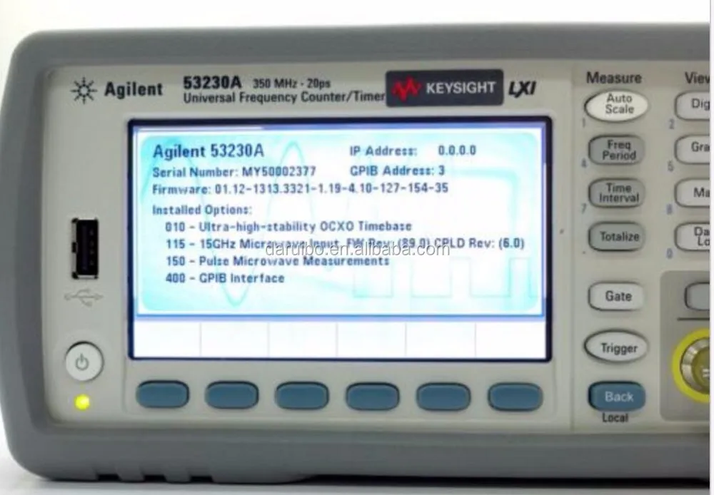 Keysight Used 53230aユニバーサルカウンター/タイマー、350mhz、12桁/秒 (agilent 53230a ...