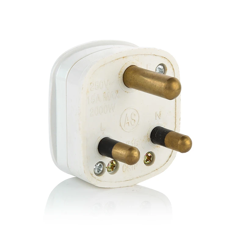 Good Quality British Bakelite 15a 3 Pin Plug With Switch And Neon - Buy ...