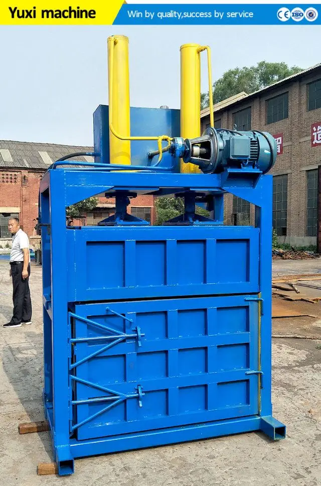 Waste Paper Baling Machine,Cardboard Baling Press Machine Hydraulic ...