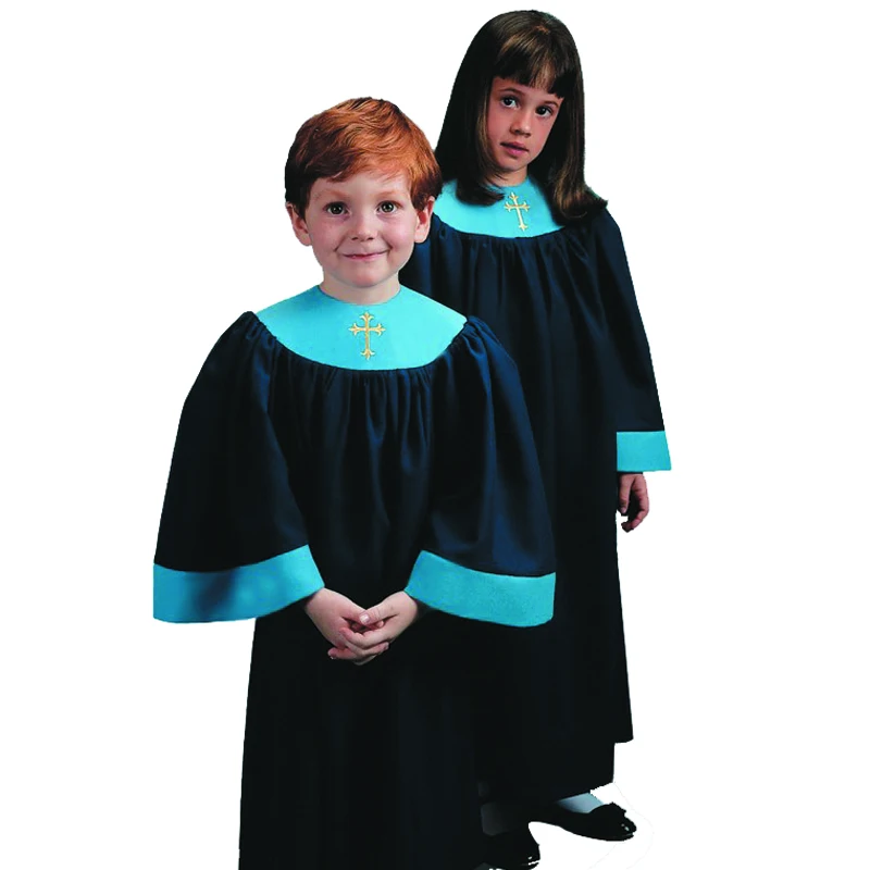 Wholesale Clothing Church Design Chorister Child Choir Robe Uniform