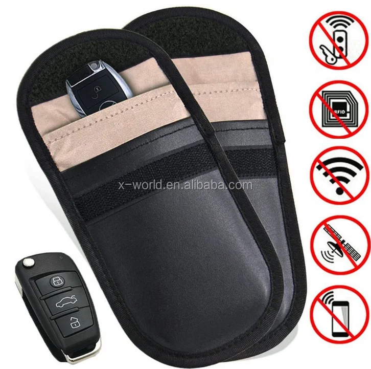 Car Key Case RFID Blocking - Privacy Protection Pouch