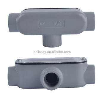 2"lt Type Pvc Material Conduit Bodies With Aluminum Cover - Buy Conduit ...