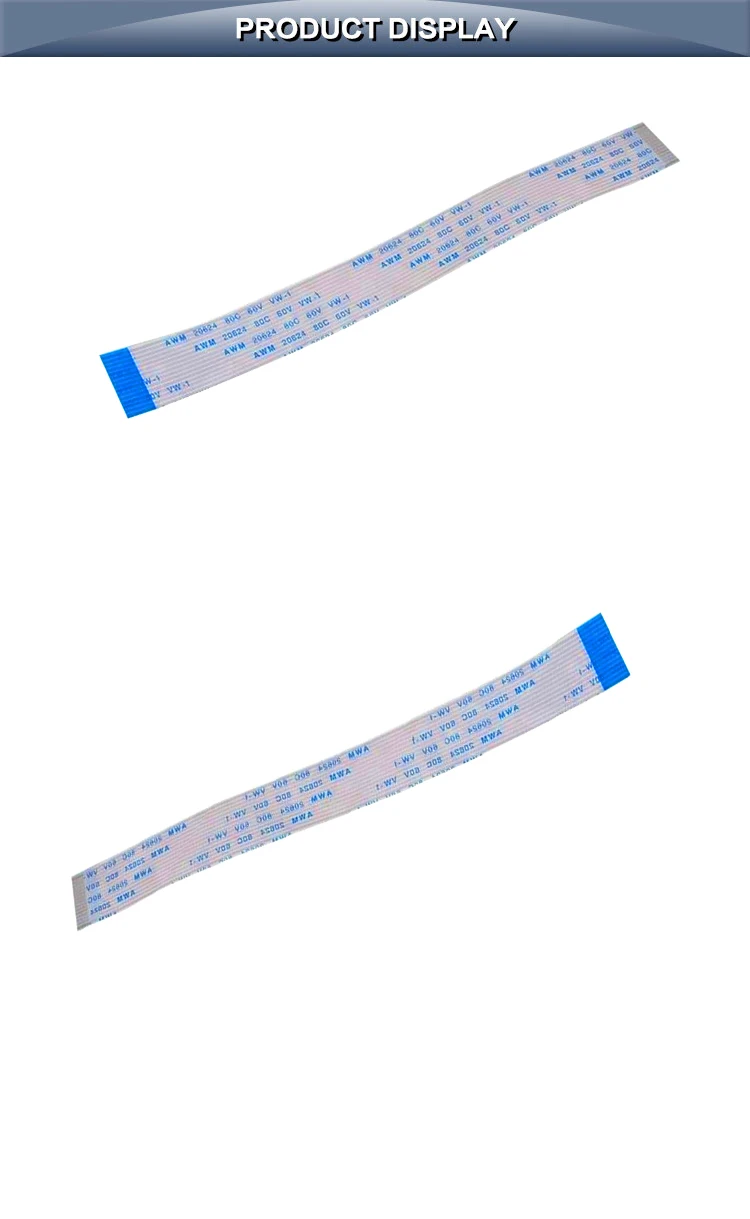 0.5 Pitch 15 Pin 20624 Awm Flexible Ribbon Ffc Cable Line Wire Cord ...
