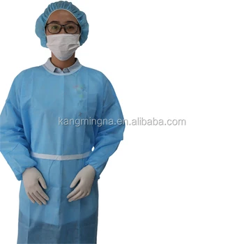 Hospital Disposable Clothing Patient Gown/esd Smock/kids Disposable Lab ...