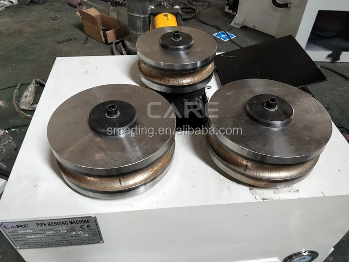 Vertical Type Hydraulic 3 Roll Tube Bending Machine For Big Radius ...