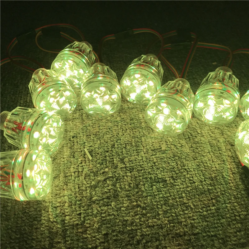 45mm Cabochon LED Pixel 24V Auto RGB Program for Theme Parks