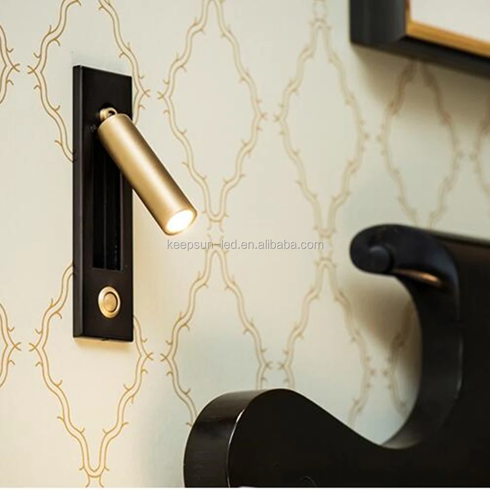 Bedside Wall Light - Modern LED Reading Lamp for Hotels