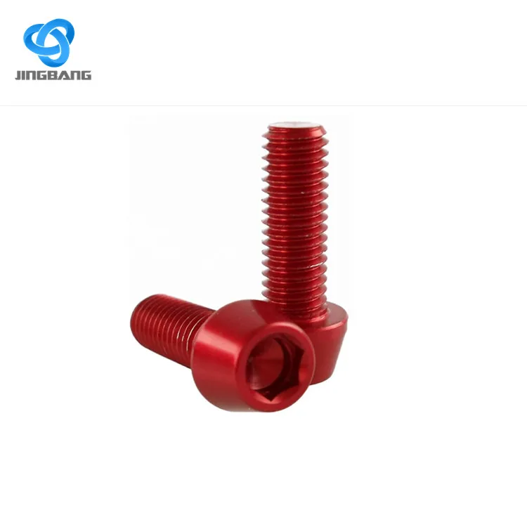 Factory Price Anodized Red Screw Aluminum Screw Bolt - Buy Aluminum ...