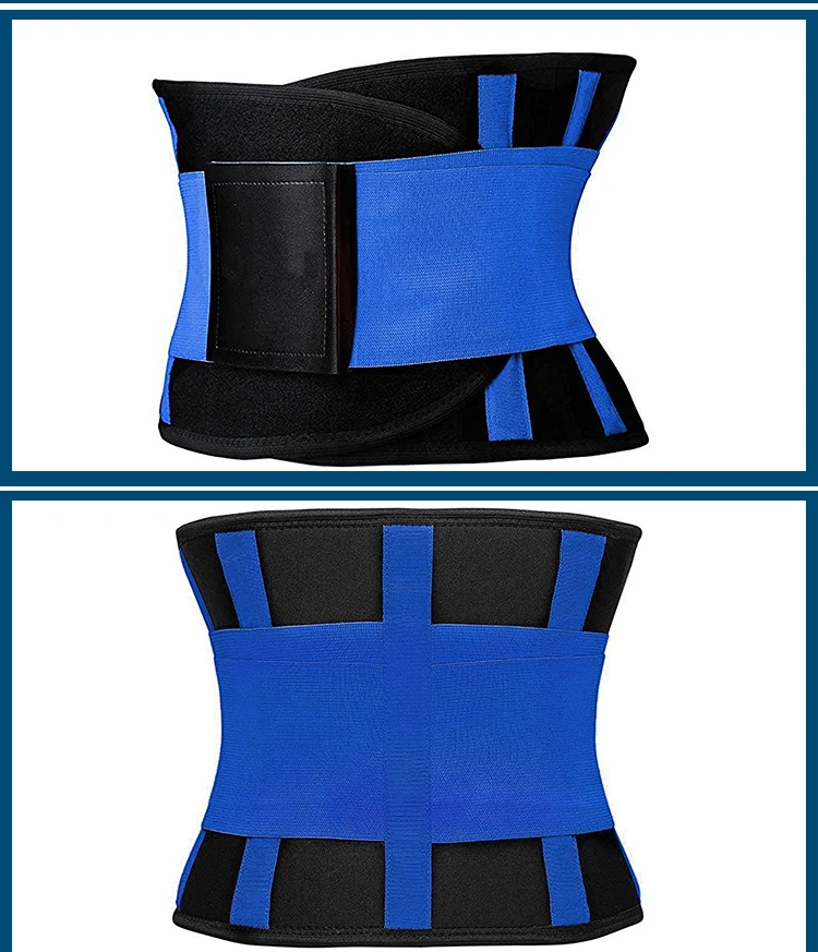 Neoprene Lumbar Waist Cincher - Trimmer Trainer Support Belt