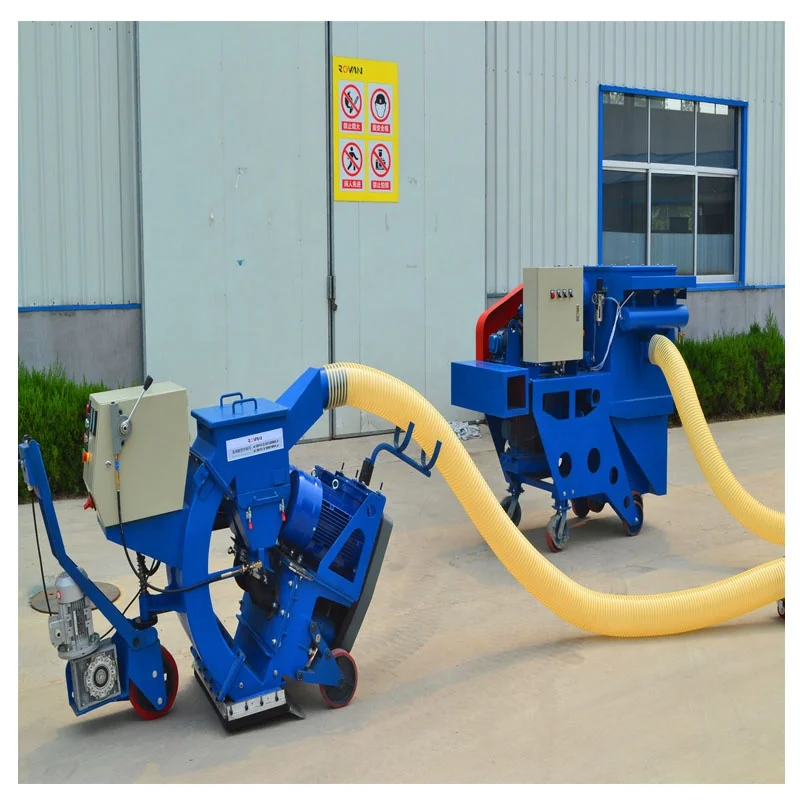 Concrete And Steel Plate Mobile Shot Blasting Machine Price - Buy Shot ...