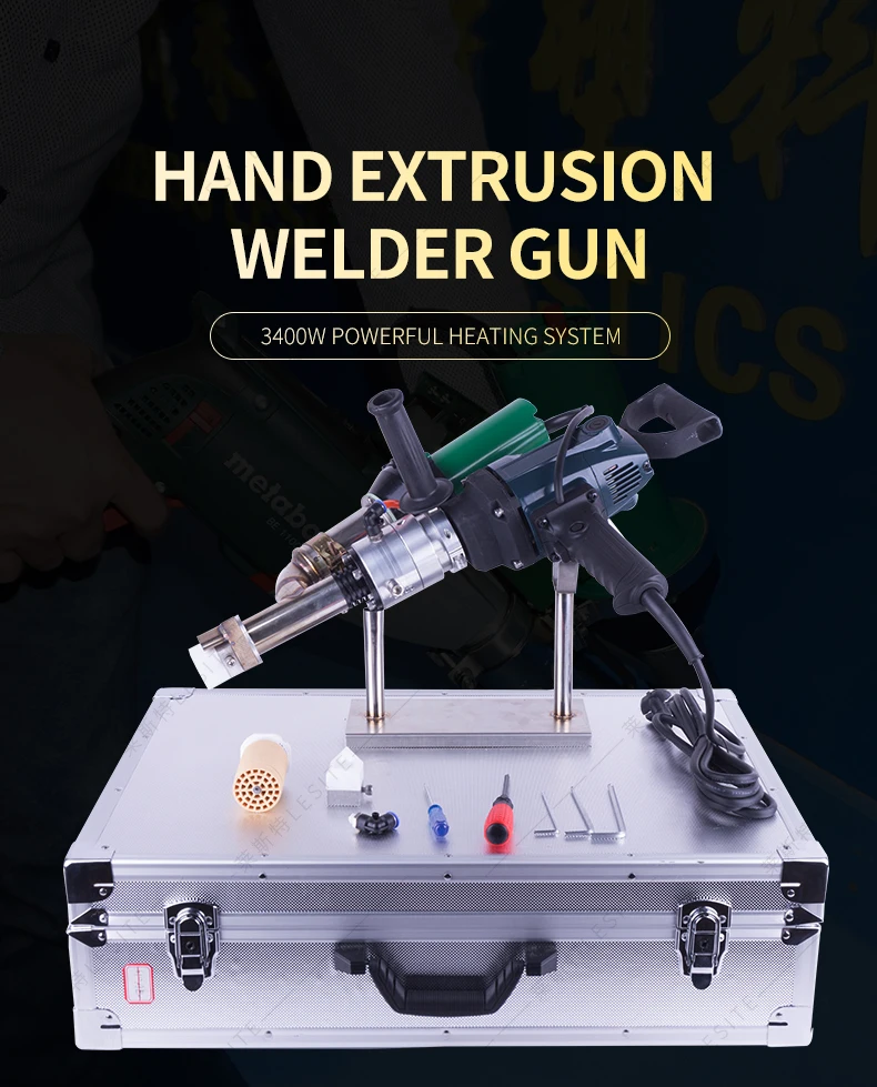 Portable PP Hand Extruder - Efficient Plastic Welding
