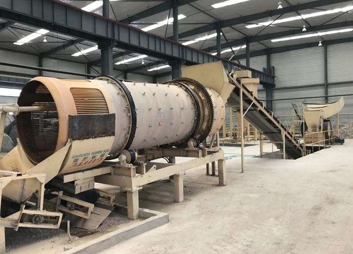 GXK Quartz Lump Stone Mining Drum River Sand Rotary Scrubber Washer ...