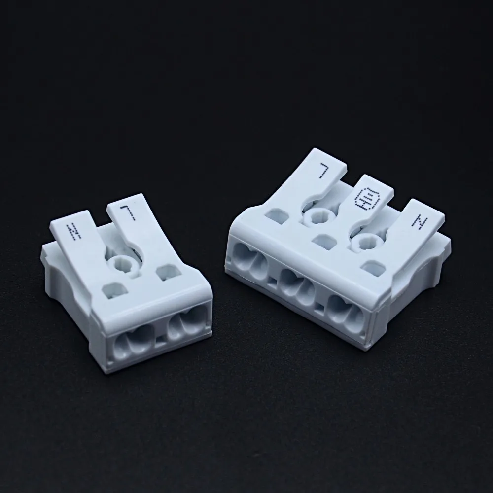 3-pin Quick Push Terminal Block - Reliable Crimp Terminal