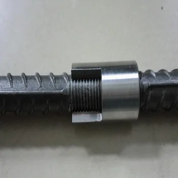 Mechanical Splicing Rebar Coupler With Thread Steel Sleeve - Buy Steel ...